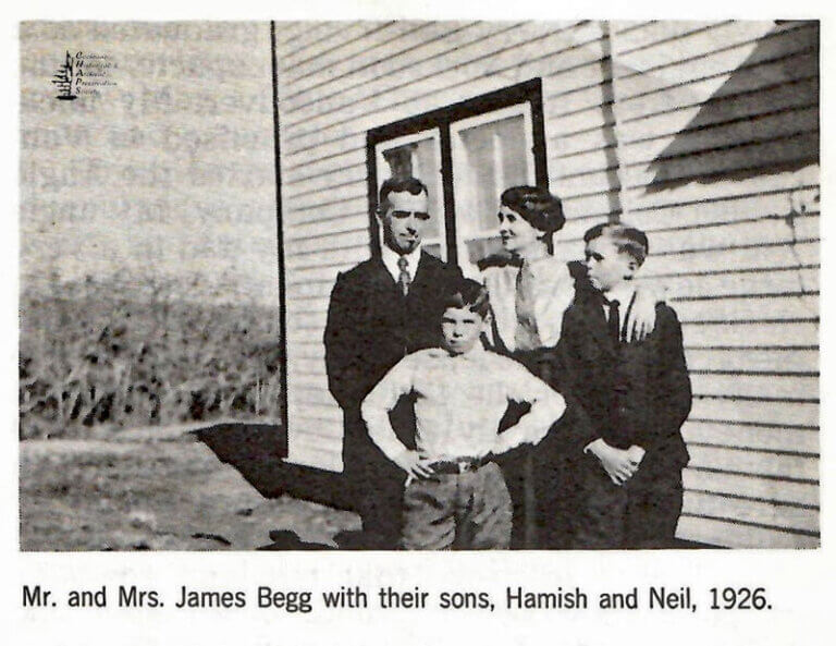 James and Helen Begg Family - CHAPS